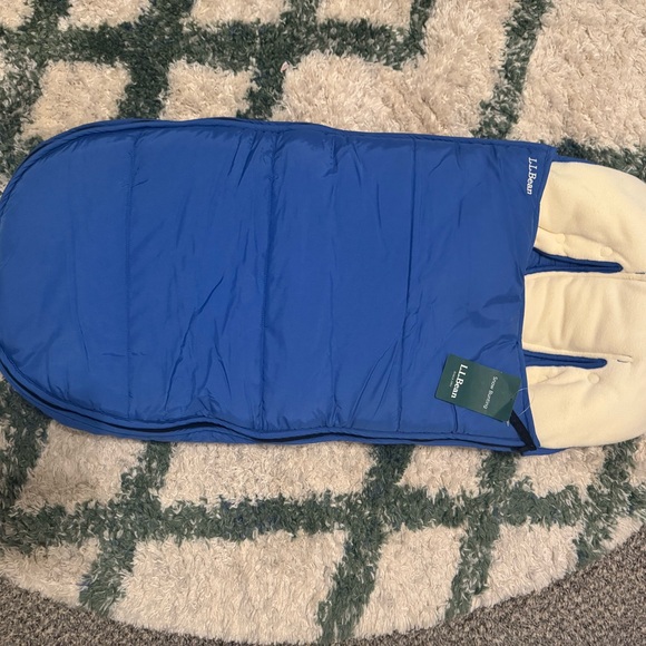L.L. Bean | Other | Llbean Blue And Cream Baby Bunting | Poshmark